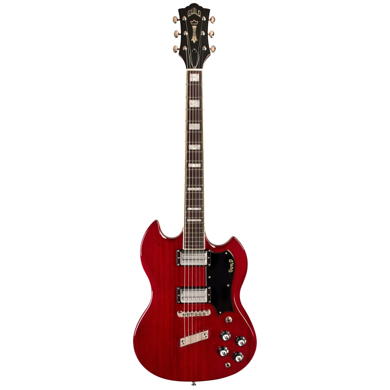 Guild Polara Deluxe - Cherry Red | Cream City Music