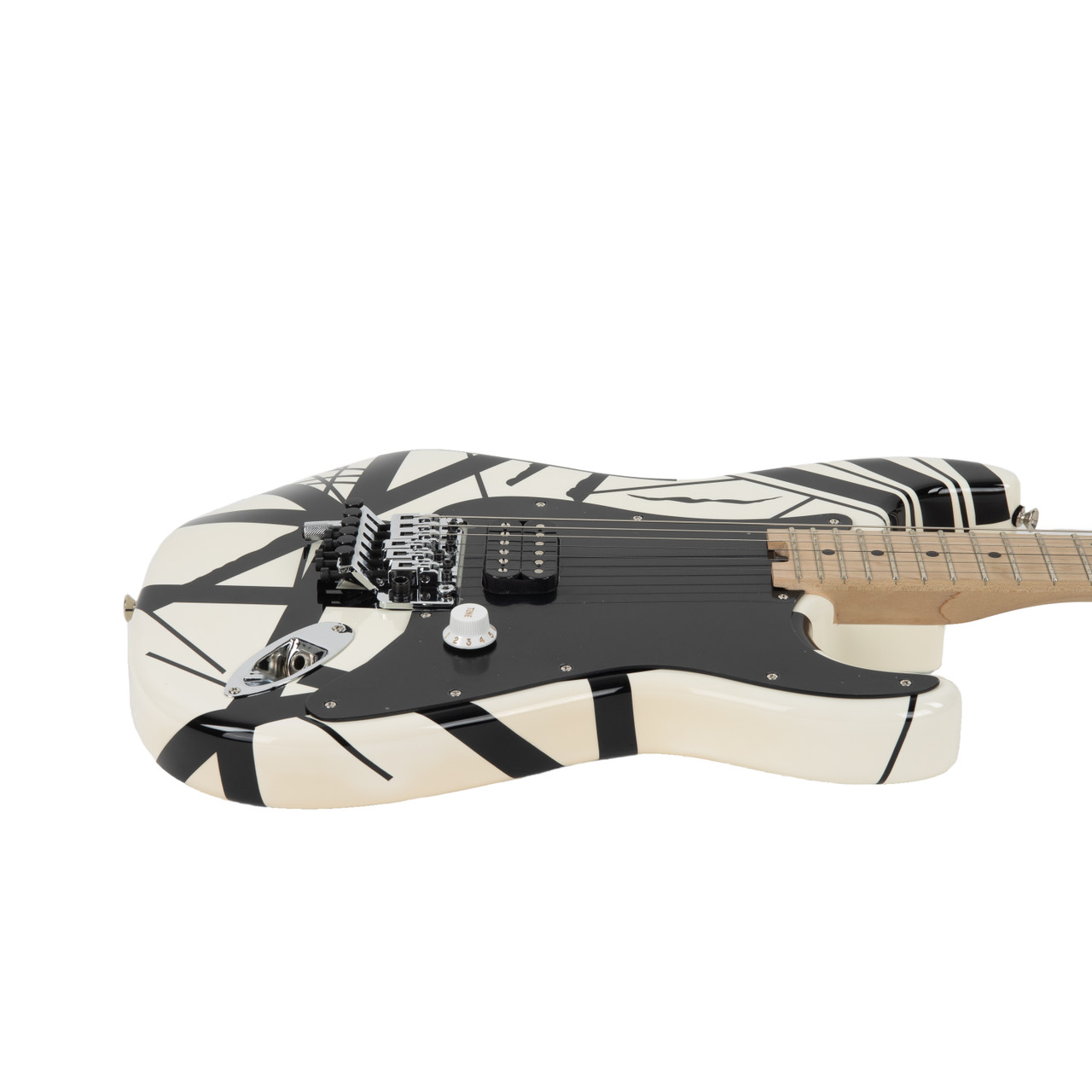 Used EVH Striped Series Black & White | Cream City Music