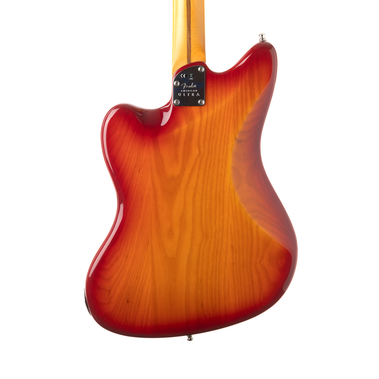 Used Fender American Ultra Jazzmaster Ash Body Plasma Red Burst 2019 ...