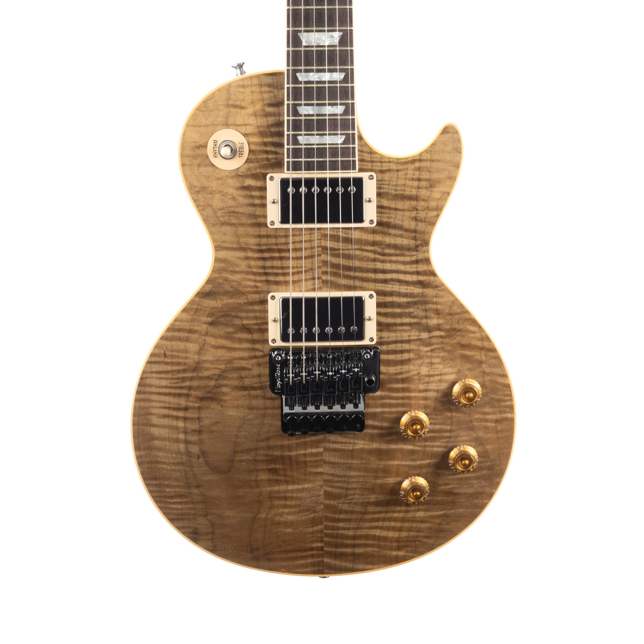Gibson Custom Les Paul Axcess Standard Figured Top Floyd Rose - DC Rust ...