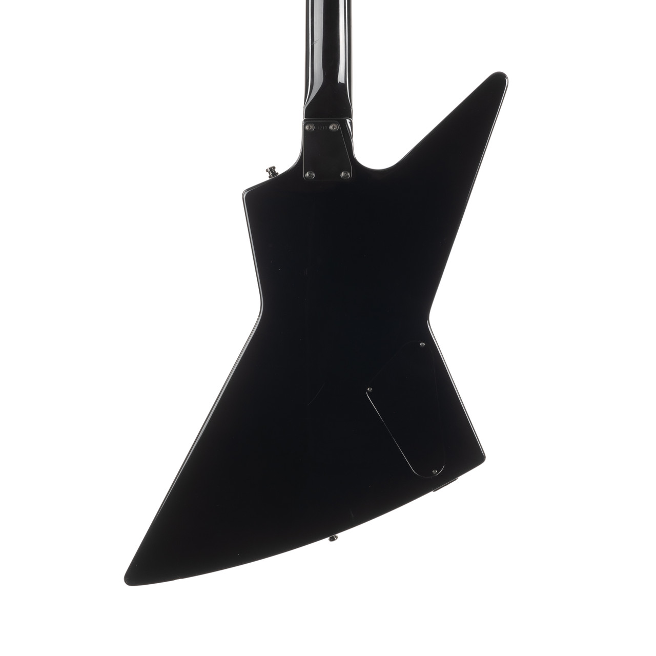 Used ESP Custom Explorer Left Handed Black | Cream City Music