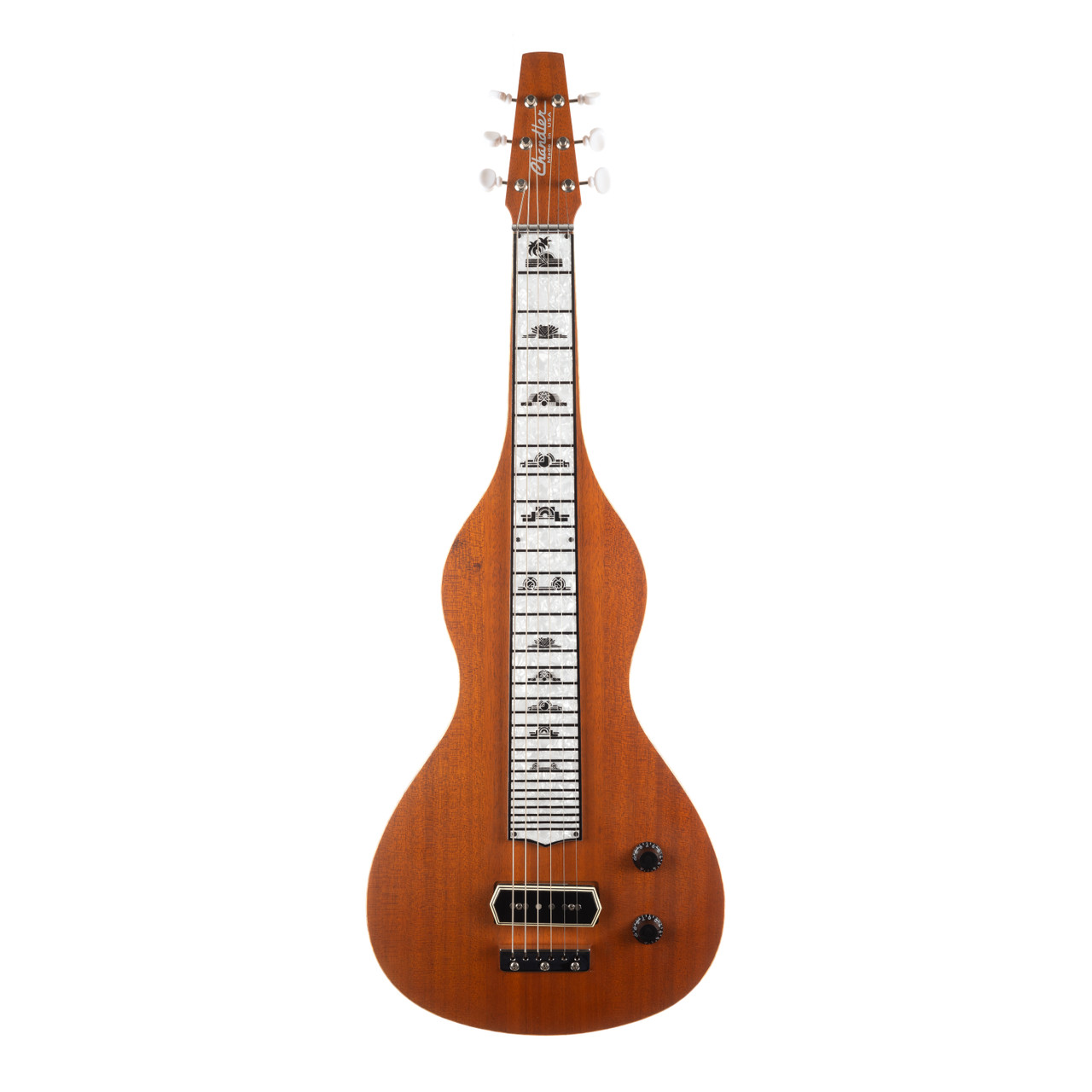Used Chandler RH-2 Royal Hawaiian Lap Steel Natural 2008 | Cream City Music