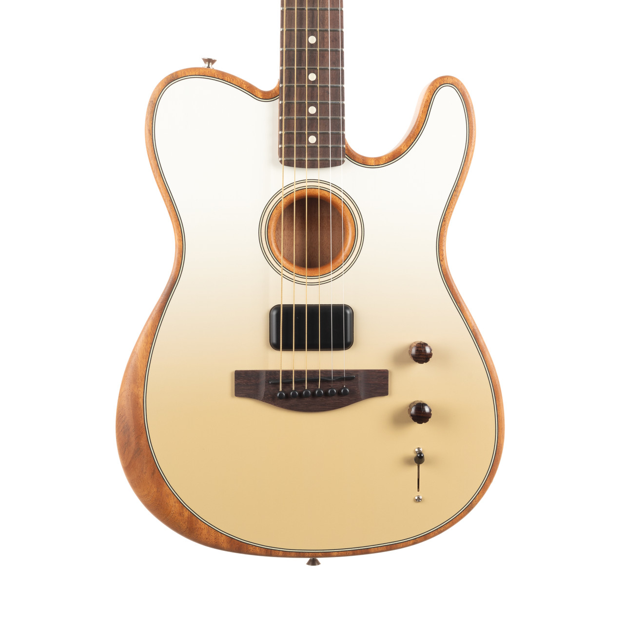 Fender FINNEAS Acoustasonic Player Telecaster Rosewood - Cappuccino ...