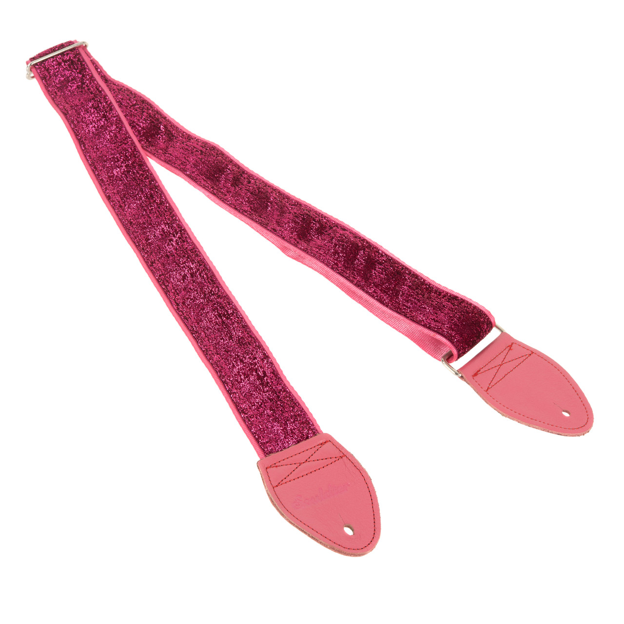 Souldier Limited Edition Shimmer Guitar Strap - Hot Pink | Cream City Music