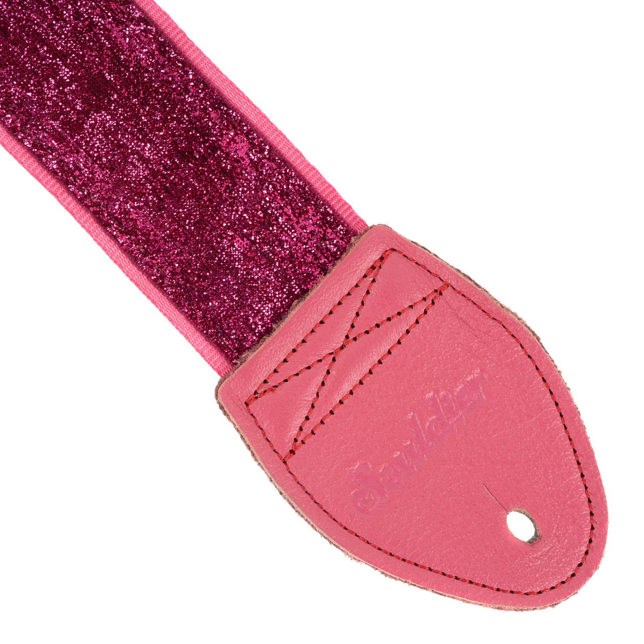 Souldier Limited Edition Shimmer Guitar Strap - Hot Pink | Cream City Music
