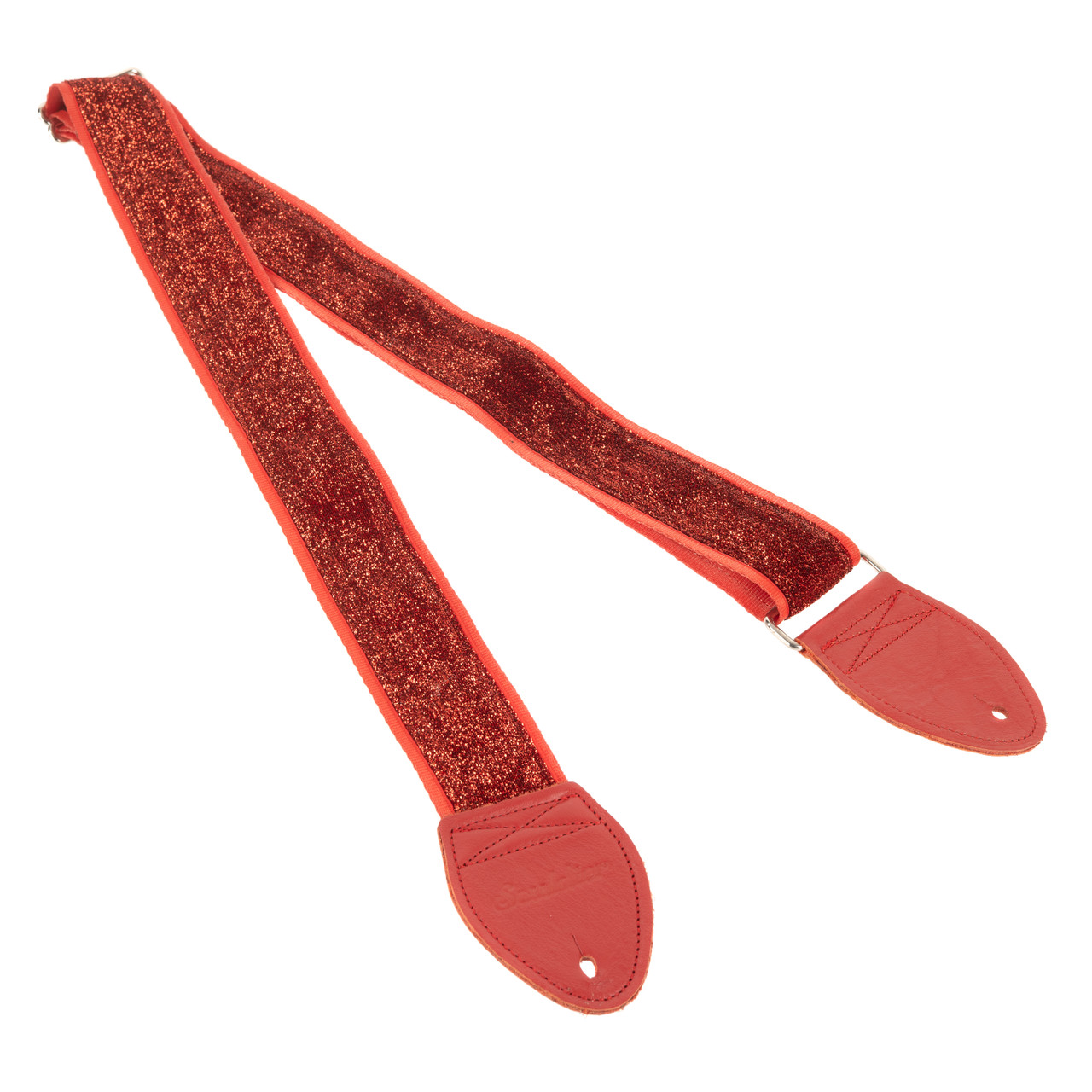 Souldier Limited Edition Shimmer Guitar Strap - Red | Cream City Music