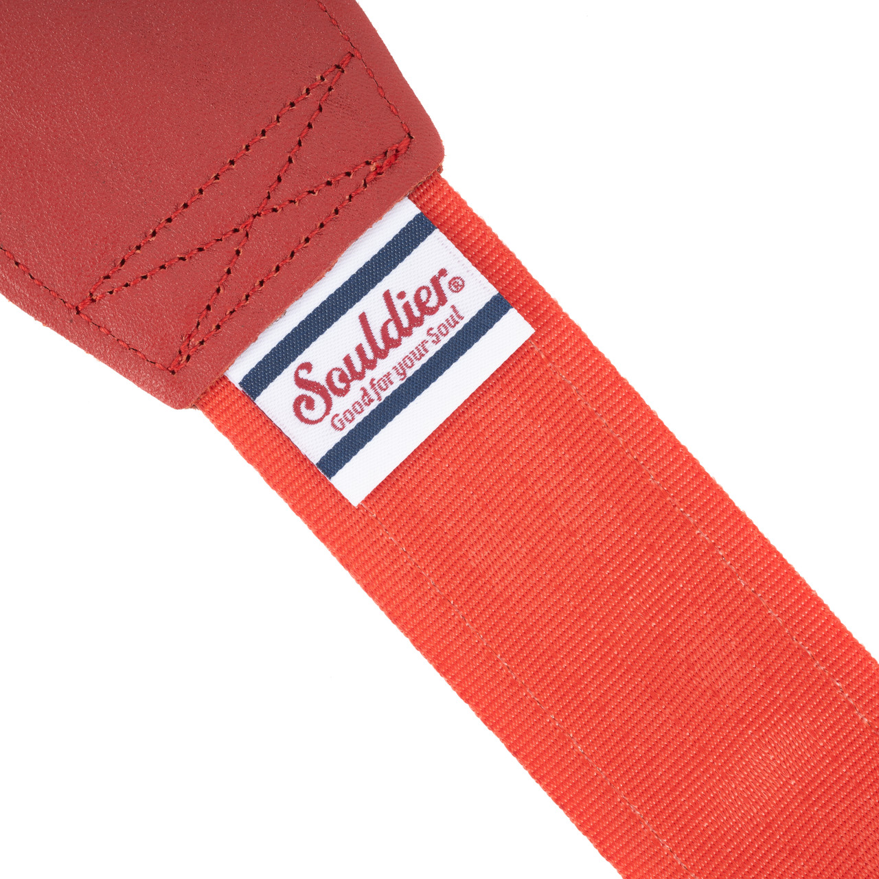Souldier Limited Edition Shimmer Guitar Strap - Red | Cream City Music