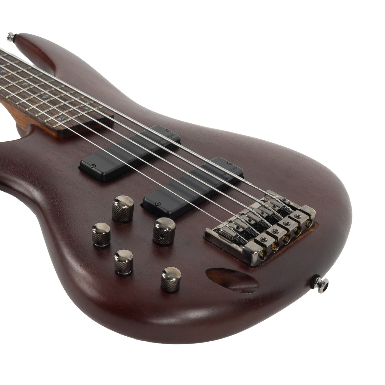 Used Ibanez SR505L Left Handed 5-String Bass Natural 2008 | Cream City ...
