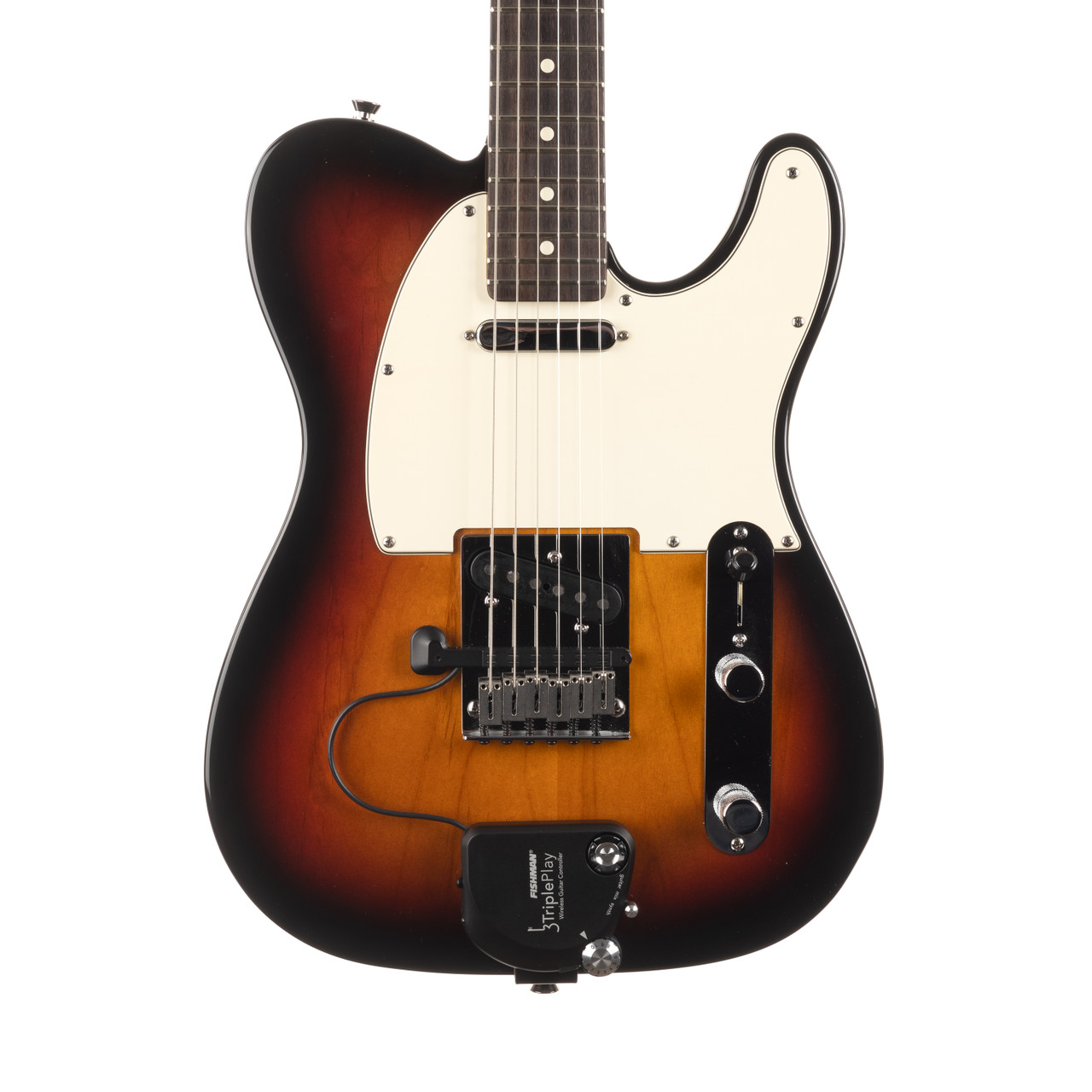 Used Fender American Series Telecaster Fishman Triple Play Sunburst ...