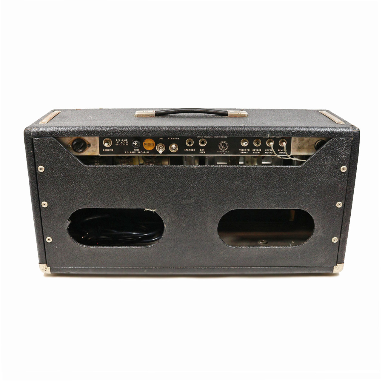 Vintage Fender Dual Showman Reverb TFL5000D 100W Tube Amp Head 1969 ...