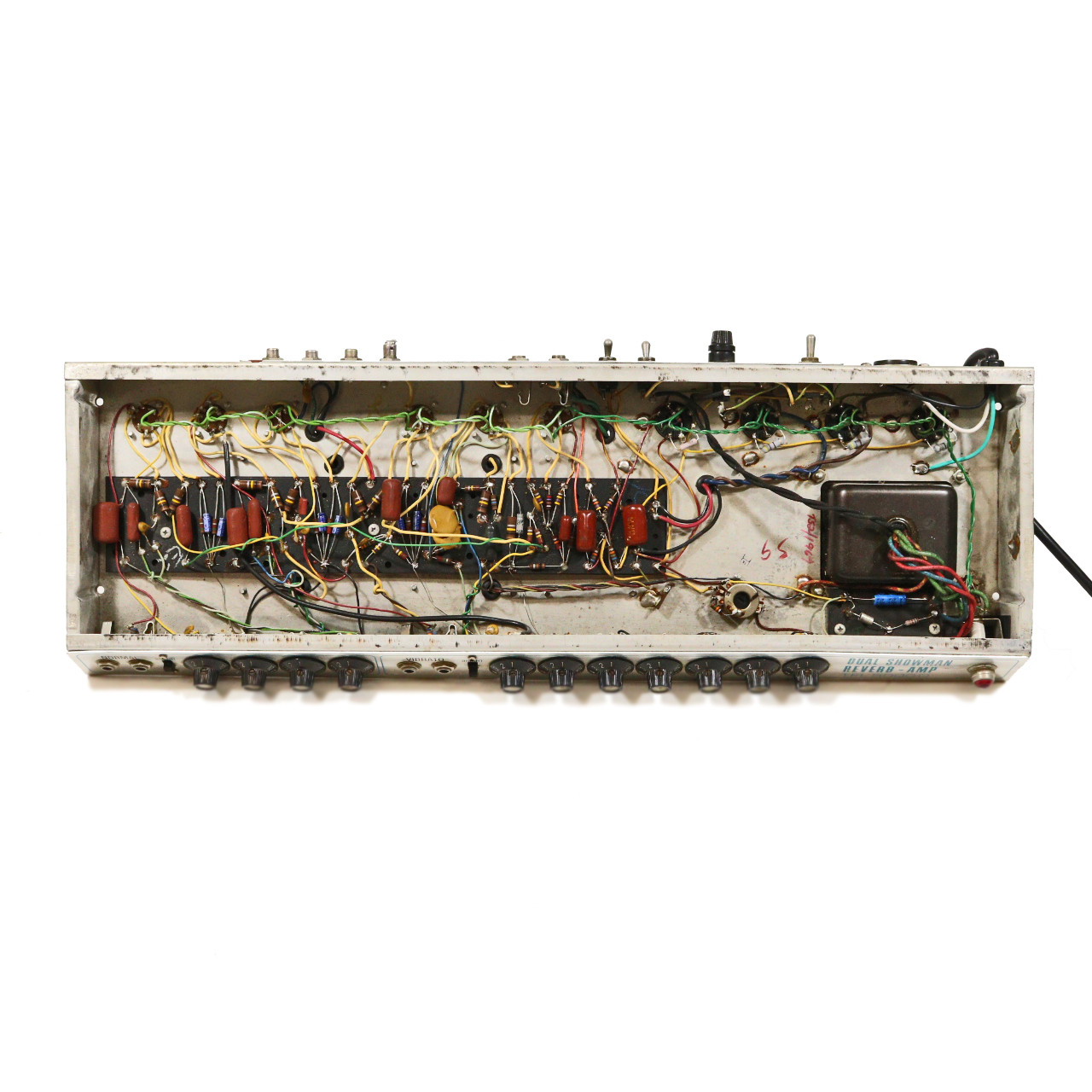 Vintage Fender Dual Showman Reverb TFL5000D 100W Tube Amp Head 1969 ...