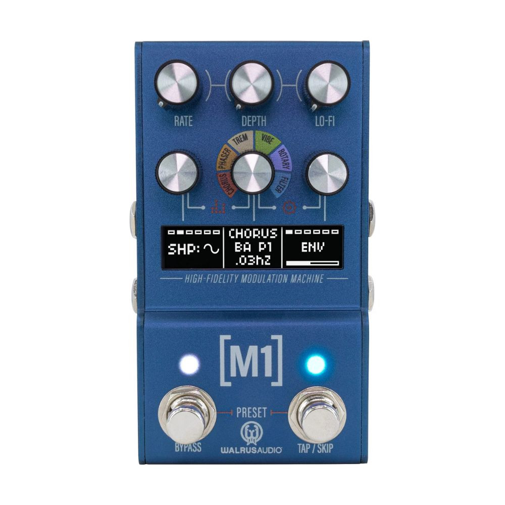 Walrus Audio Mako Series M1 MKII High-Fidelity Modulation Machine Pedal ...