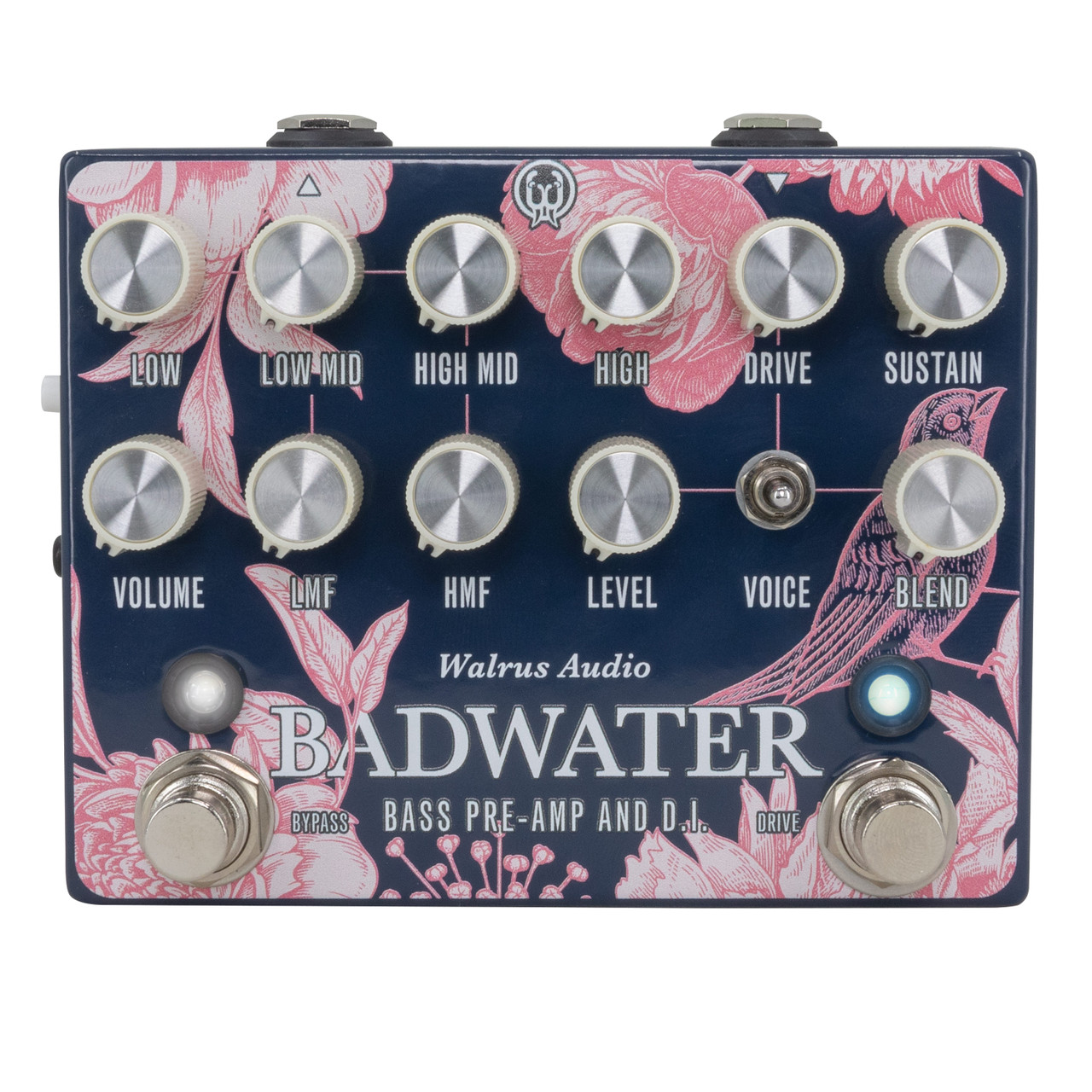 Walrus Audio Badwater Bass Preamp and DI Pedal - Limited Floral Series ...