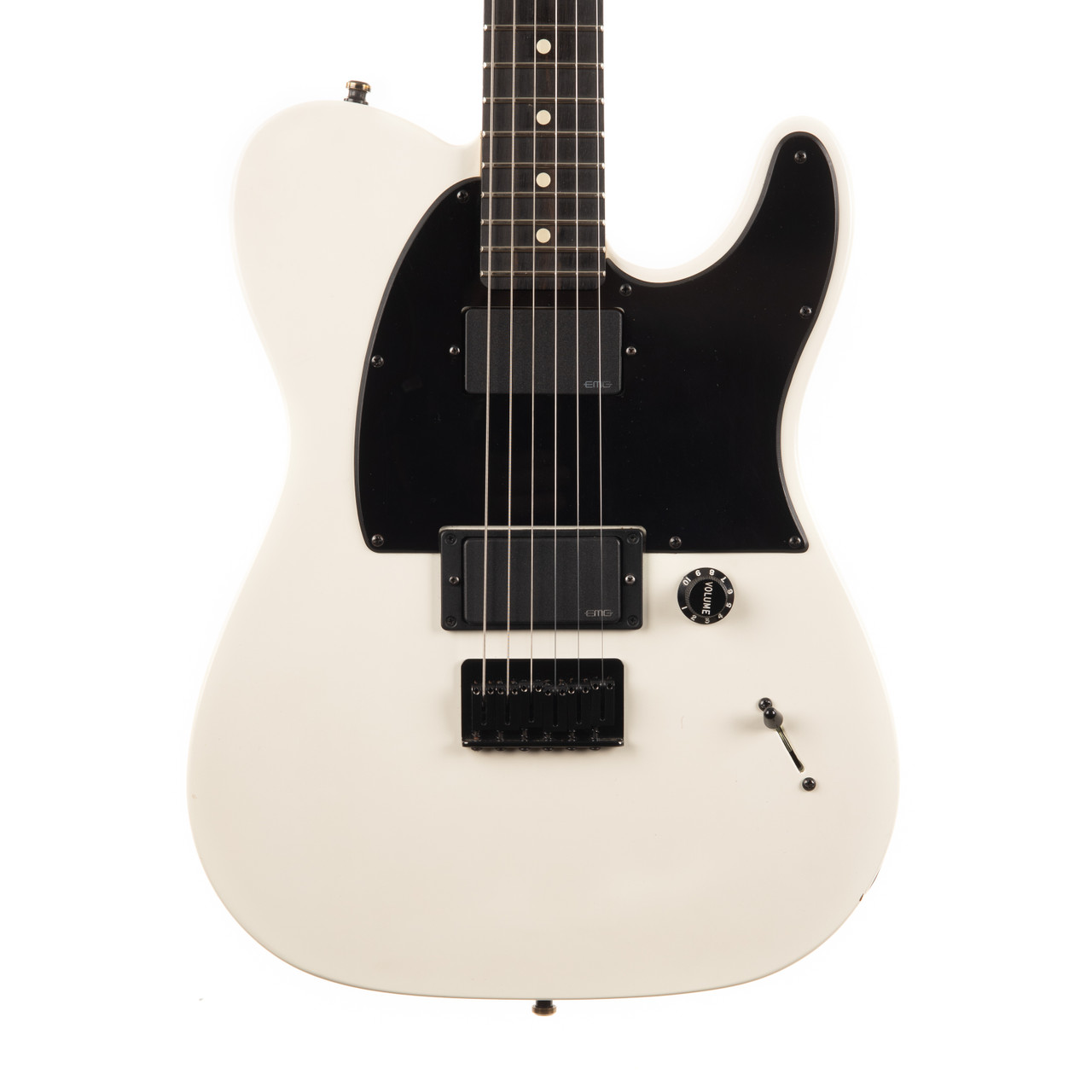 Used Fender Jim Root Telecaster Flat White 2013 | Cream City Music