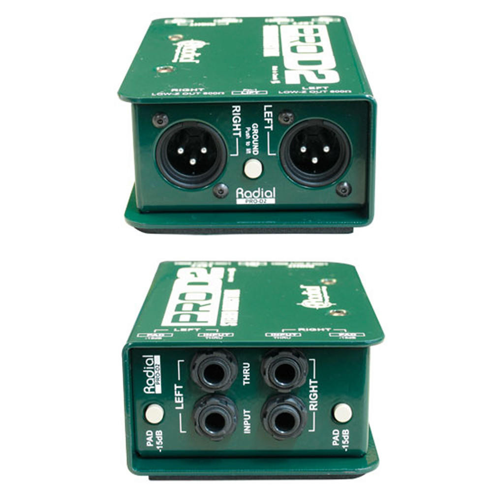 Radial Engineering ProD2 Stereo Direct Box Pedal | Cream City Music