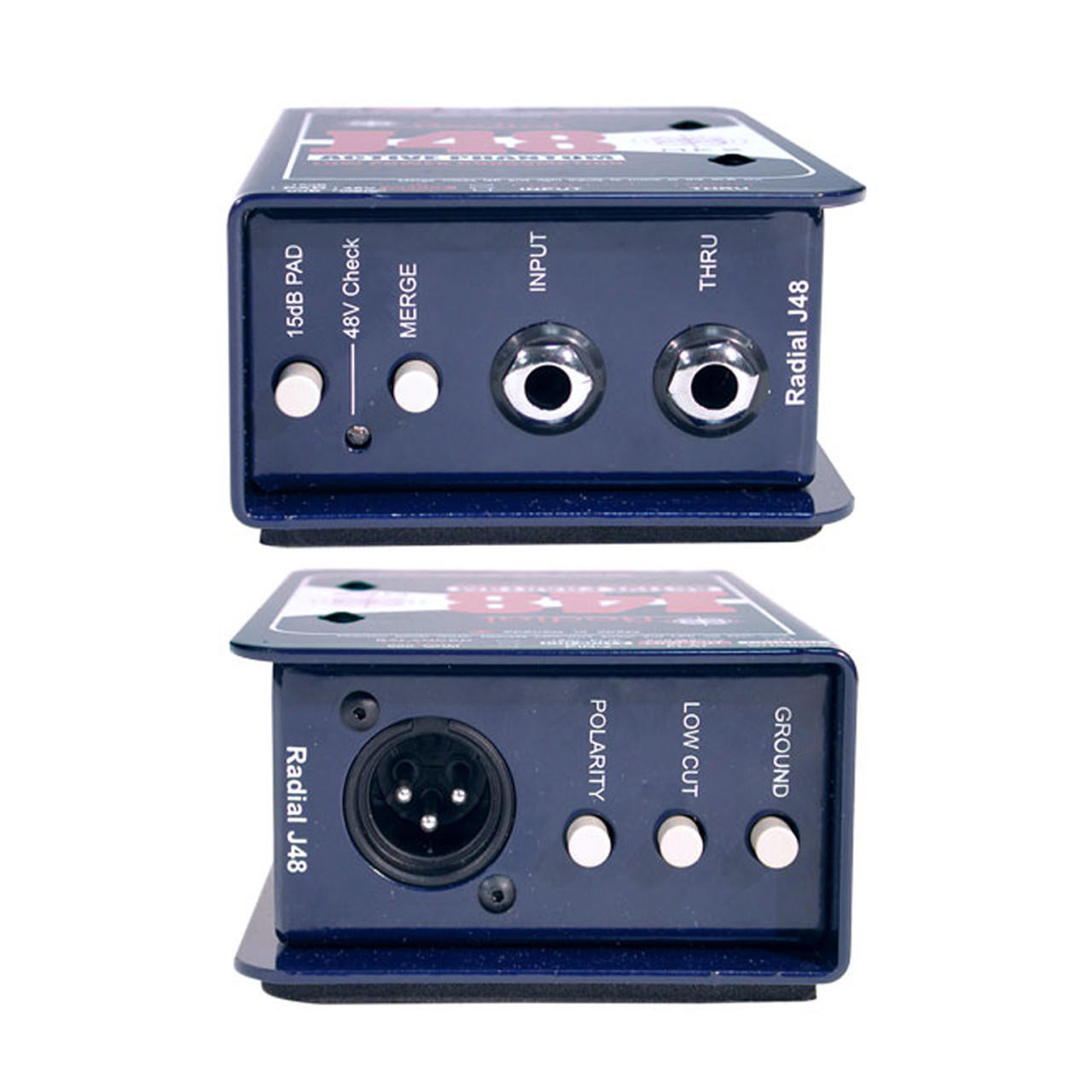 Radial Engineering J48 Phantom Powered Active Direct Box Pedal | Cream ...