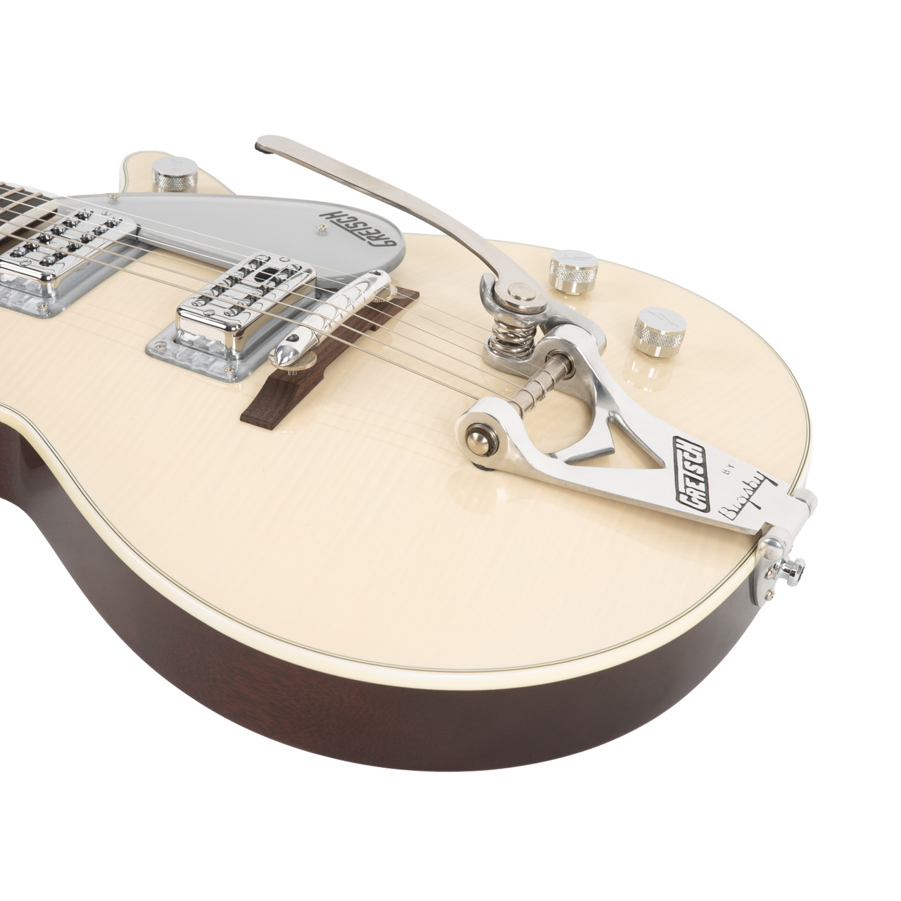 Used Gretsch G6128T-TVTAFTW Duo Jet Trans White 2012 | Cream City Music