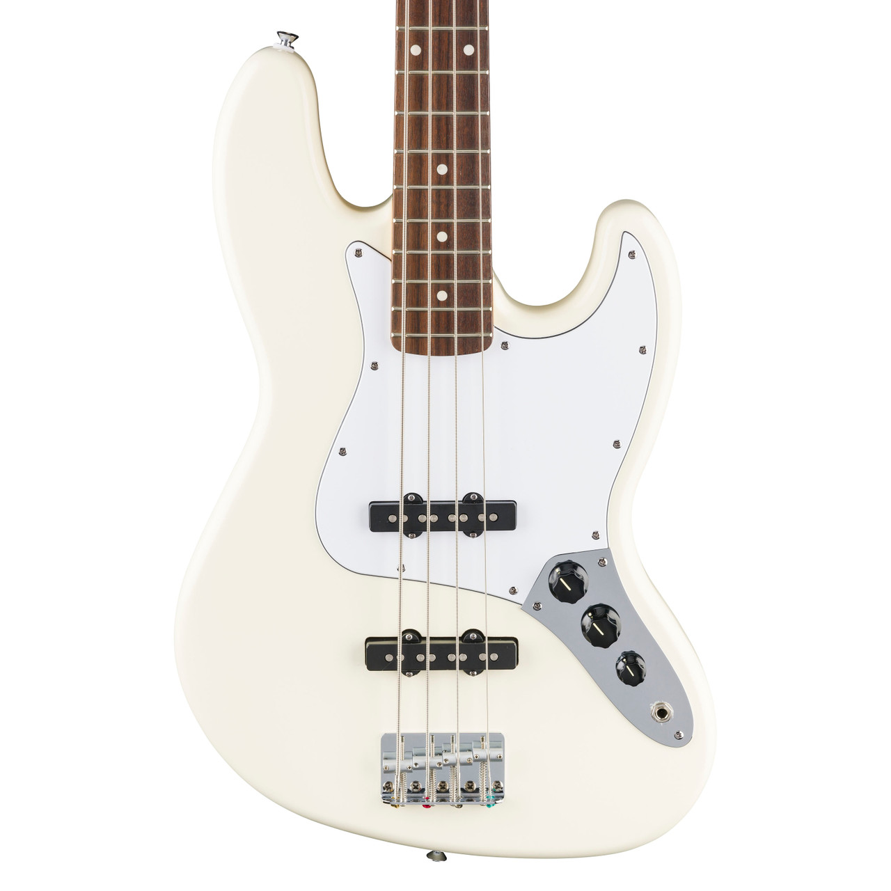Fender Standard Jazz Bass Laurel - Olympic White | Cream City Music