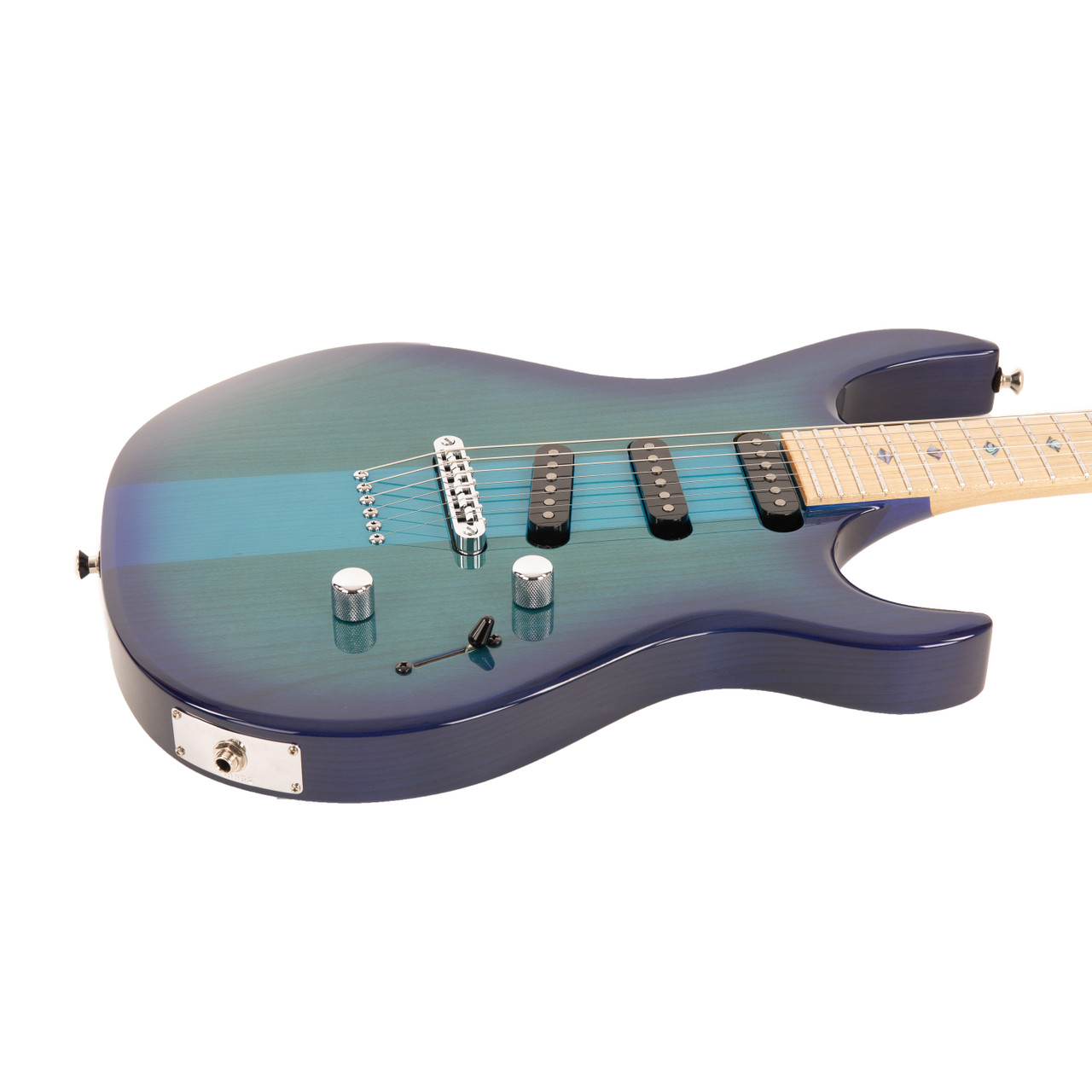 Used Kiesel DC127 Blue Burst | Cream City Music