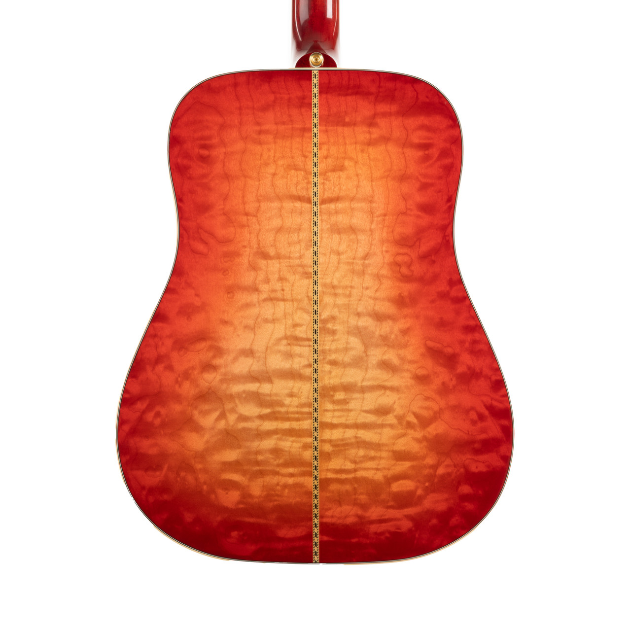 Used Gibson Hummingbird Quilted Maple Cherry Sunburst 2014 | Cream City ...