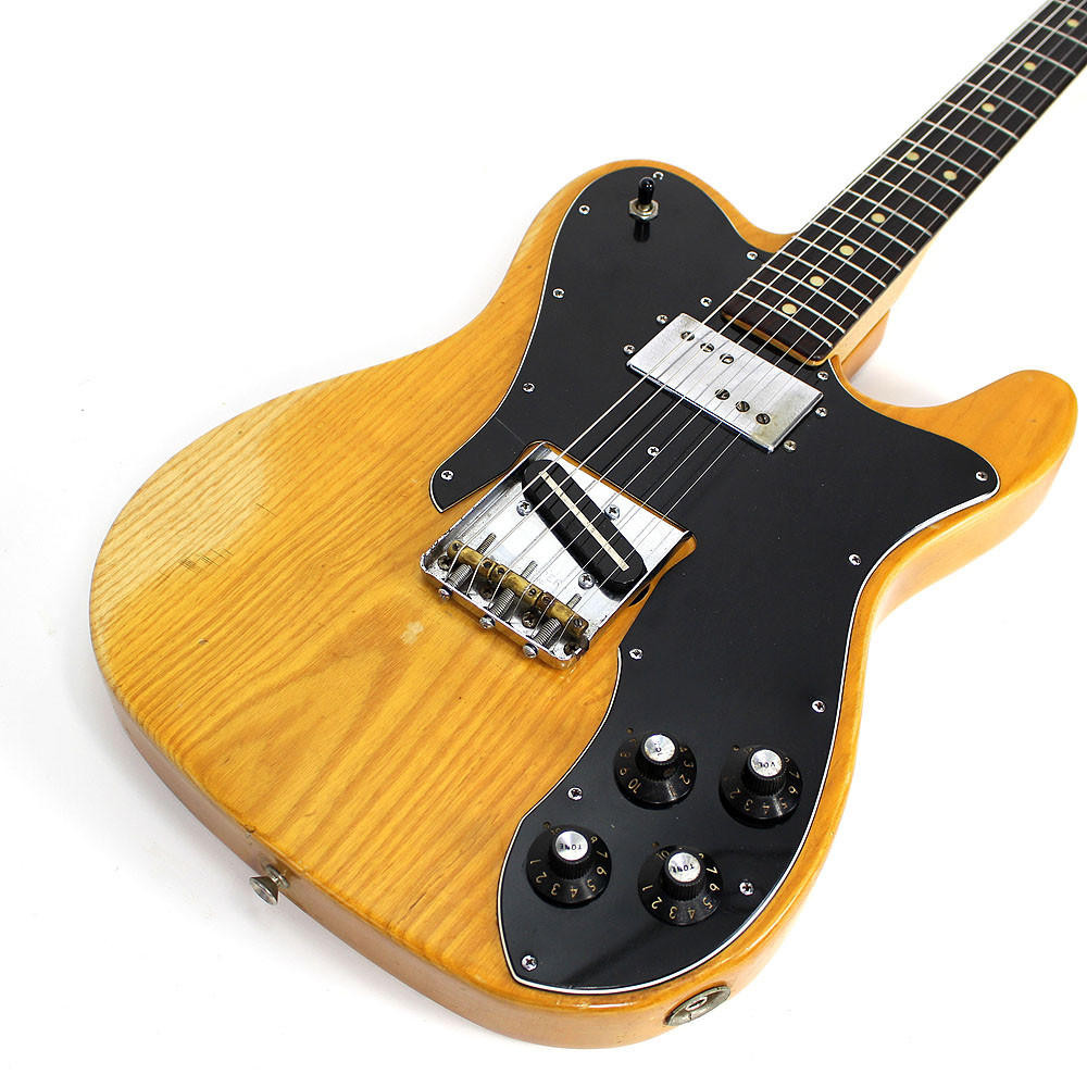 Vintage 1974 Fender Telecaster Custom Electric Guitar In Natural Finish ...