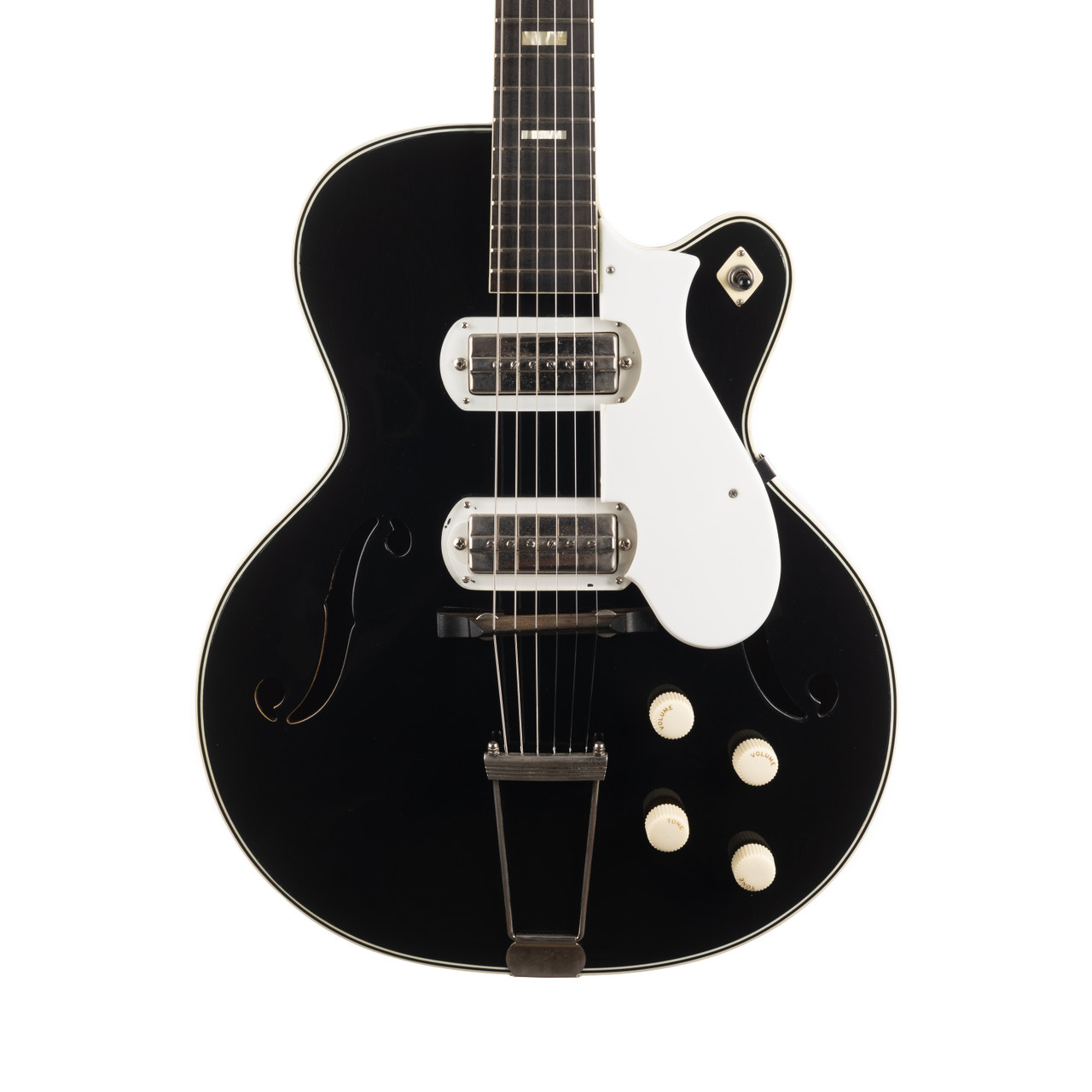 Vintage Silvertone Espanada Black 1960s | Cream City Music