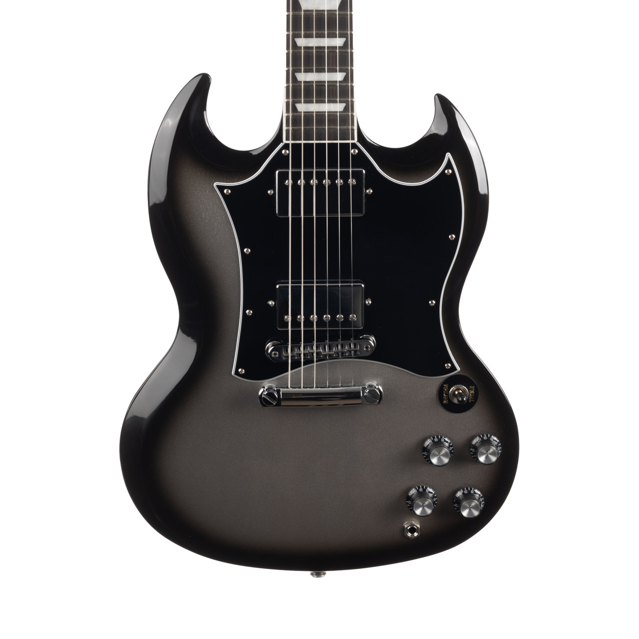 Used Gibson SG Standard Ebony Silverburst 2023 | Cream City Music