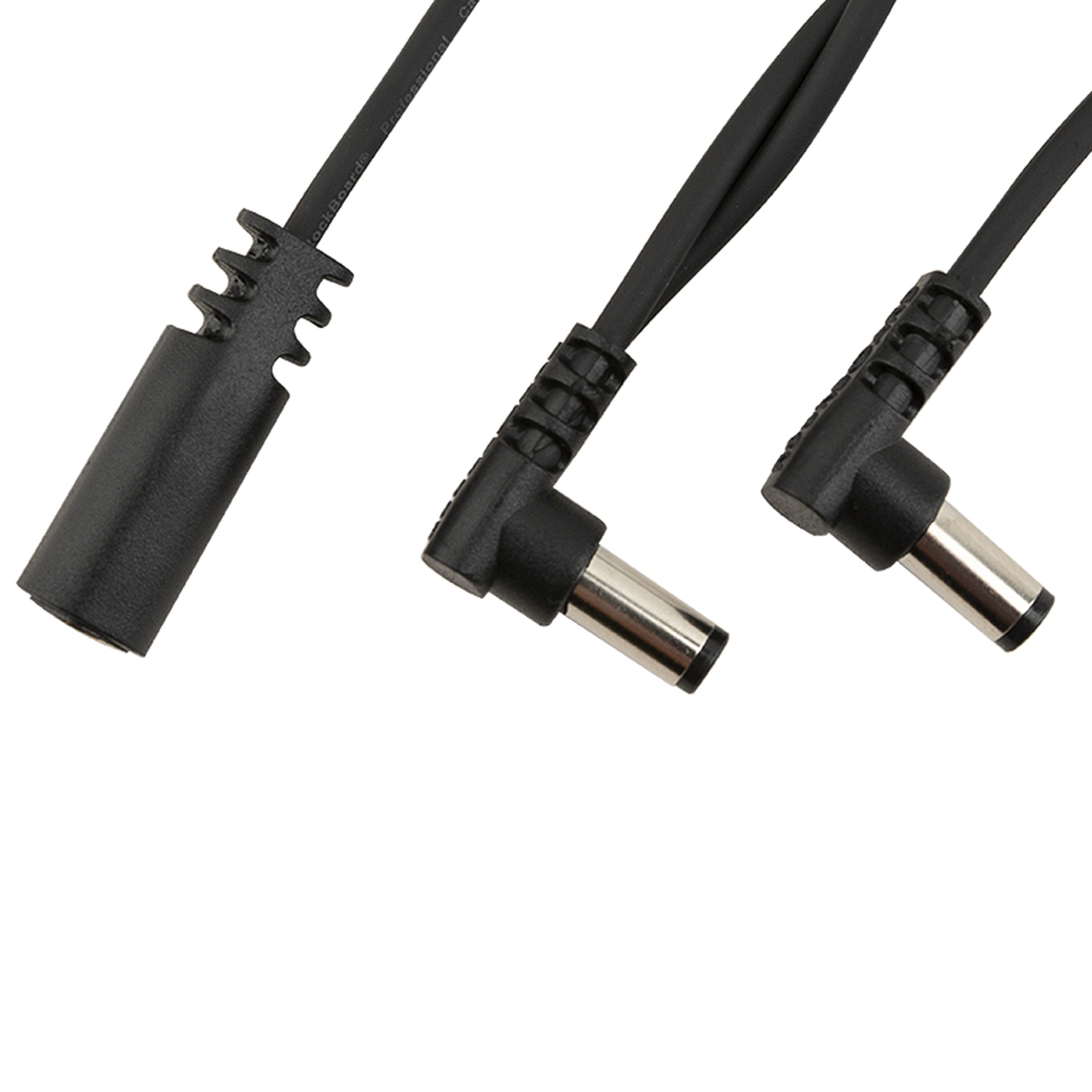 RockBoard Flat Daisy Chain Cable 2 Outputs - Angled | Cream City Music