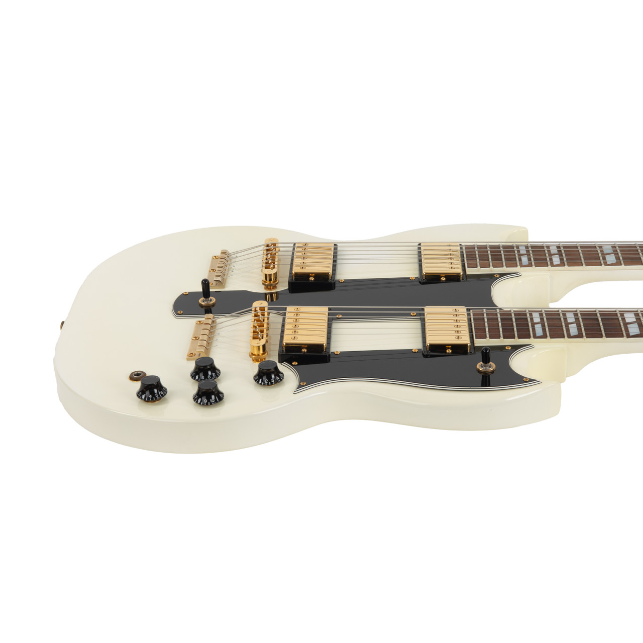 Used Gibson Custom EDS-1275 Double Neck White 2006 | Cream City Music