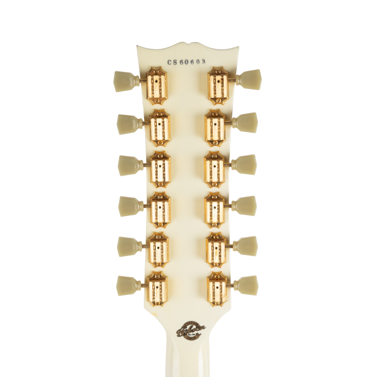 Used Gibson Custom EDS-1275 Double Neck White 2006 | Cream City Music
