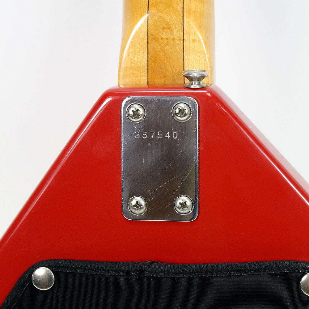 Vintage 1960'S Vox Phantom VI Electric Guitar Red Finish Made In Italy ...