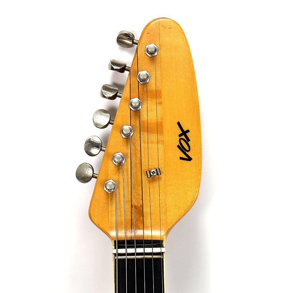 Vintage 1960'S Vox Phantom VI Electric Guitar Red Finish Made In Italy ...