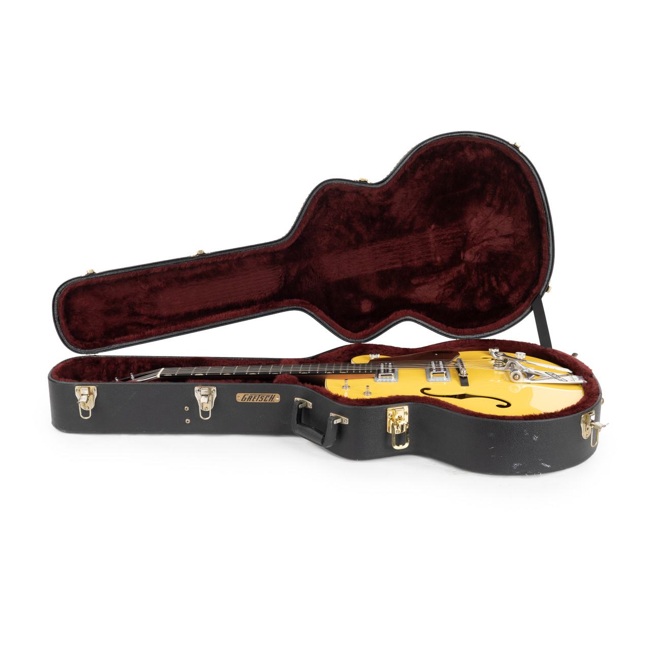Used Gretsch G6118T-120 Anniversary Bamboo Yellow 2004 | Cream City Music