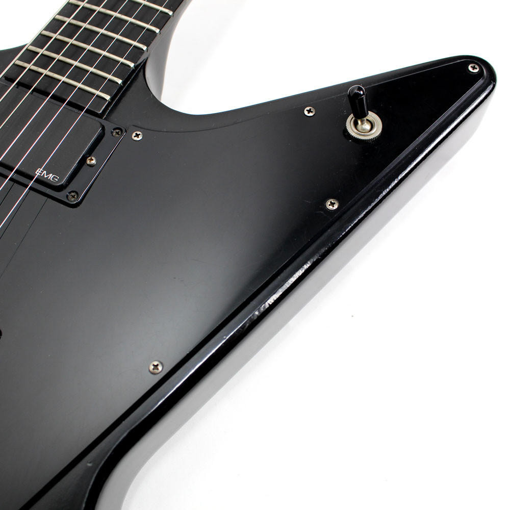 2000 Gibson Gothic Explorer Electric Guitar in Black Finish | Cream ...