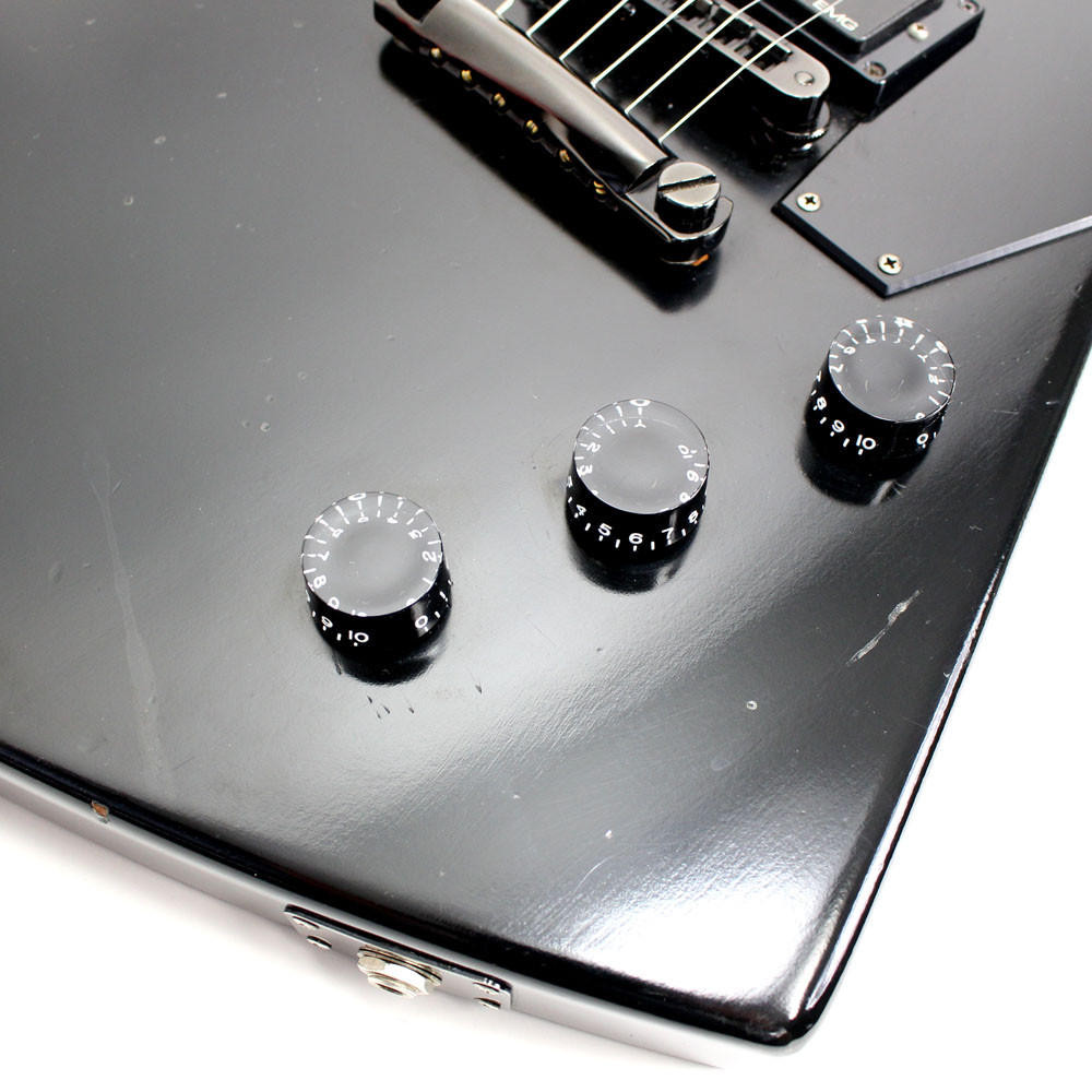 2000 Gibson Gothic Explorer Electric Guitar in Black Finish | Cream ...