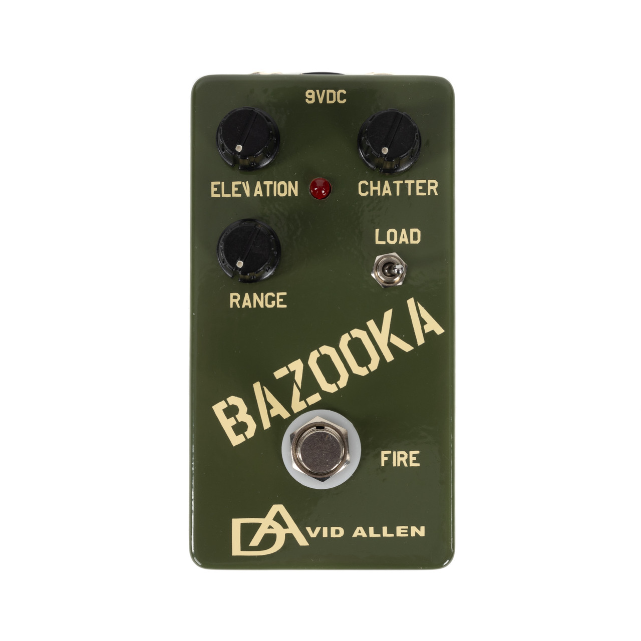 Used David Allen Bazooka Overdrive Pedal | Cream City Music