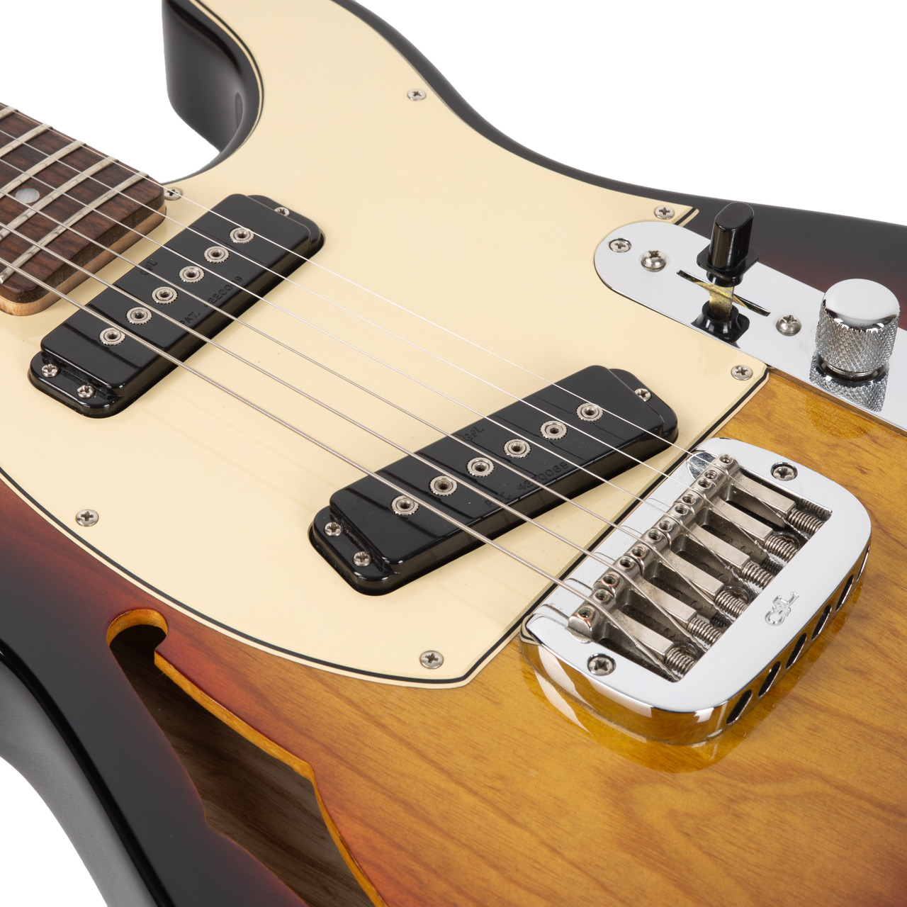 Used G&L ASAT Special Semi-Hollow Sunburst - Cream City Music