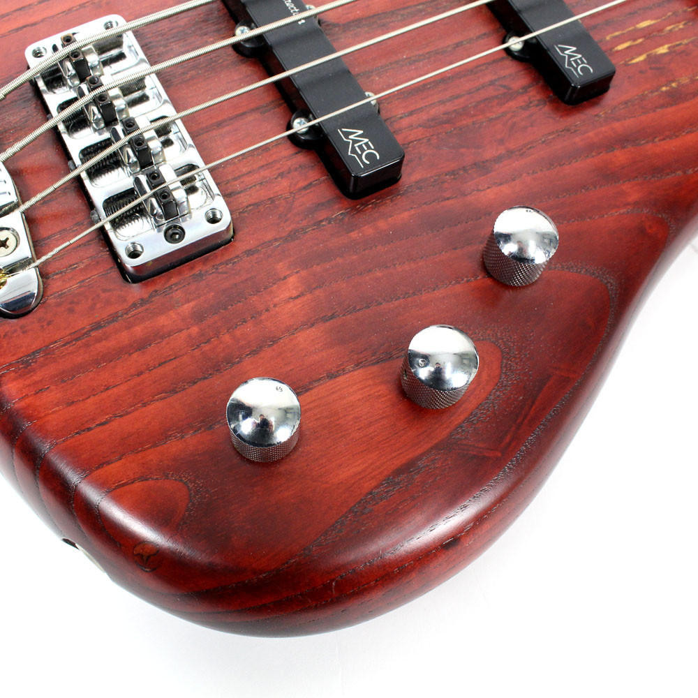 Cort Action Bass Plus Electric Bass Guitar Trans Red