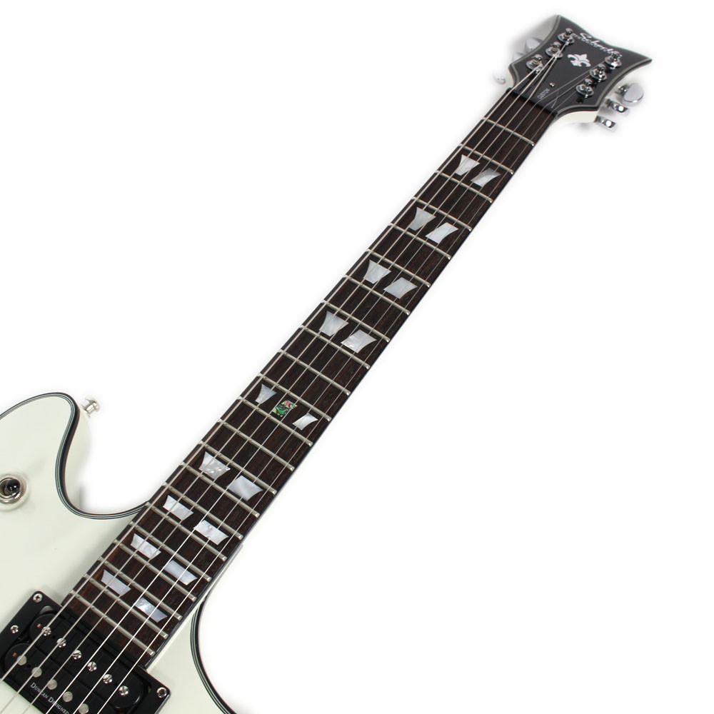Used Schecter Diamond Series Tempest Custom Electric Guitar White ...