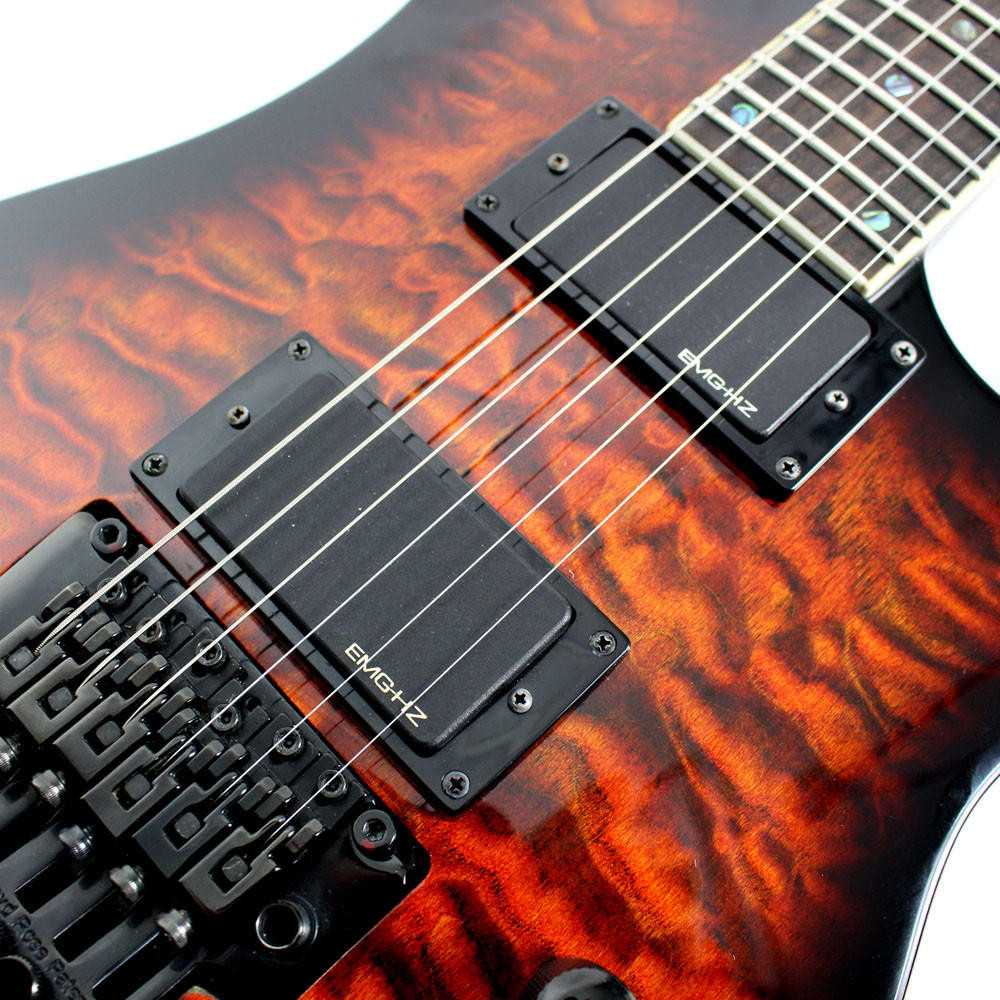Used Dean 450 Custom Neck-Thru electric Guitar Amber Burst | Cream City ...