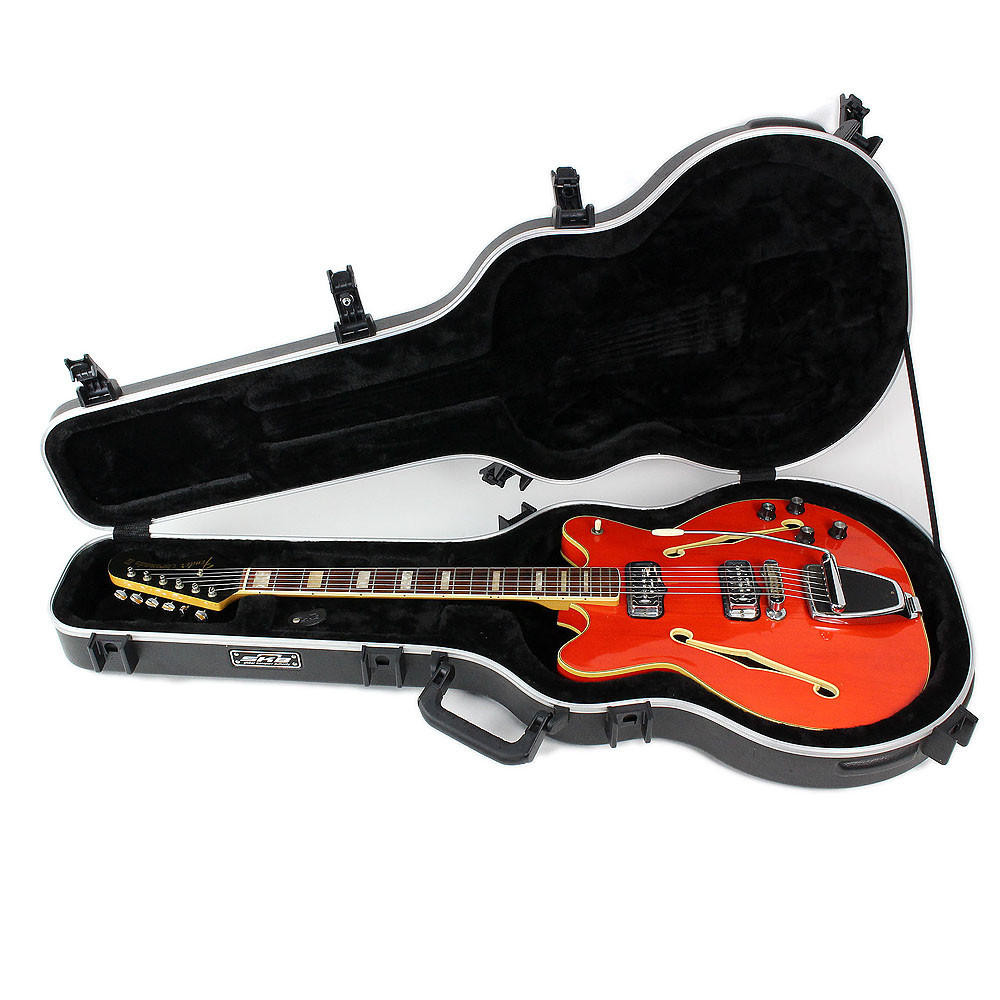 Vintage 1967 Fender Coronado II Electric Guitar Trans Red Finish ...