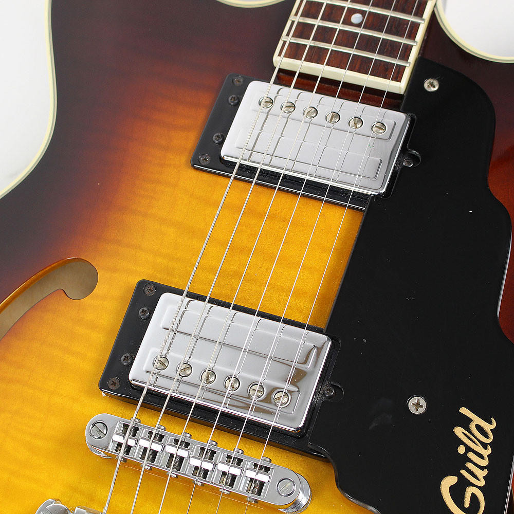 Used Guild Starfire IV SF4 Electric Guitar Sunburst Finish | Cream City ...
