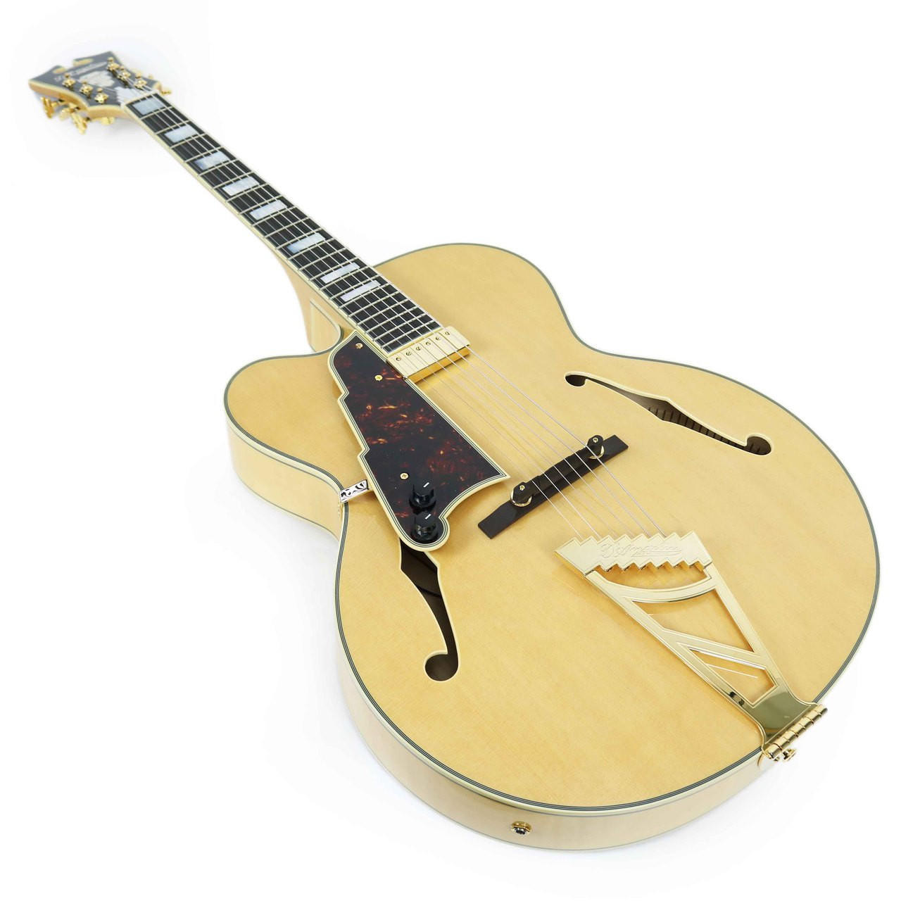 D'Angelico EXL-1 Single Cutaway Archtop Hollowbody Left-Handed Electric ...