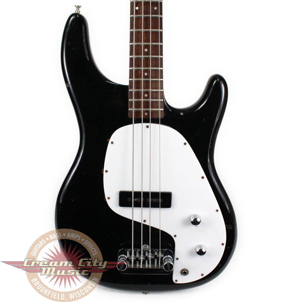 Vintage 1983 Guild SB-201 Electric Bass Guitar Black | Cream City Music
