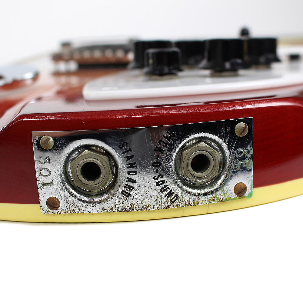 Vintage 1971 Rickenbacker 360 SF Slanted Frets Electric Guitar Fireglo ...