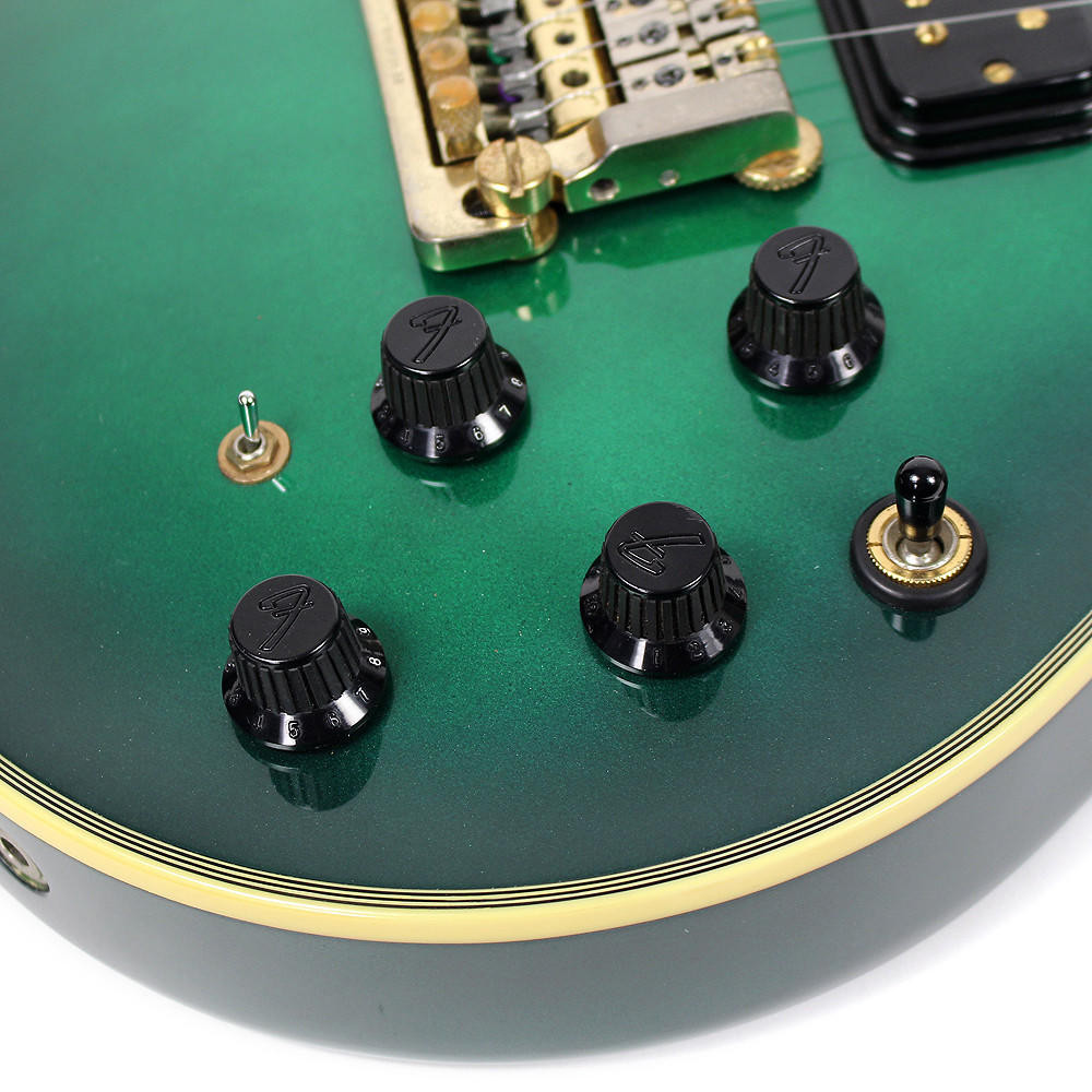 1984 Fender Master Series Flame Ultra Electric Guitar Greenburst ...