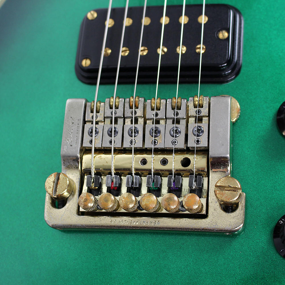 1984 Fender Master Series Flame Ultra Electric Guitar Greenburst ...