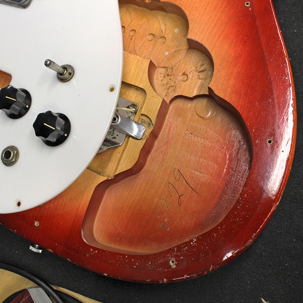 Vintage 1962 Rickenbacker 425 Electric Guitar Fireglo | Cream City Music