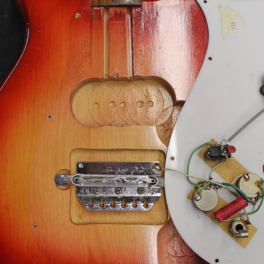 Vintage 1962 Rickenbacker 425 Electric Guitar Fireglo | Cream City Music