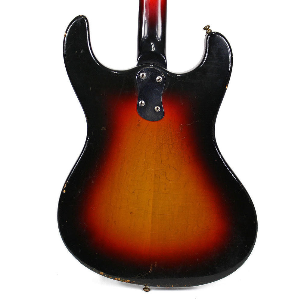 Vintage 1966 Mosrite The Ventures Model Electric Guitar Sunburst ...